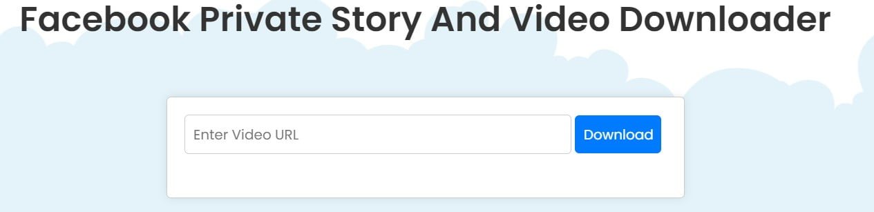 Facebook Private Story And Video Downloader | Toolsed